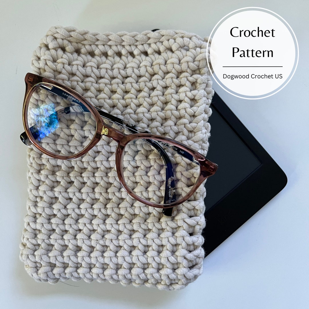 CROCHET PATTERN - Kindle Sleeve - Ereader Cover - Tablet Case - iPad ...