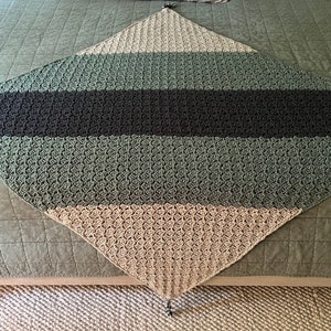 Color Block C2C Crochet Blanket Pattern (PDF Digital Download) - Etsy