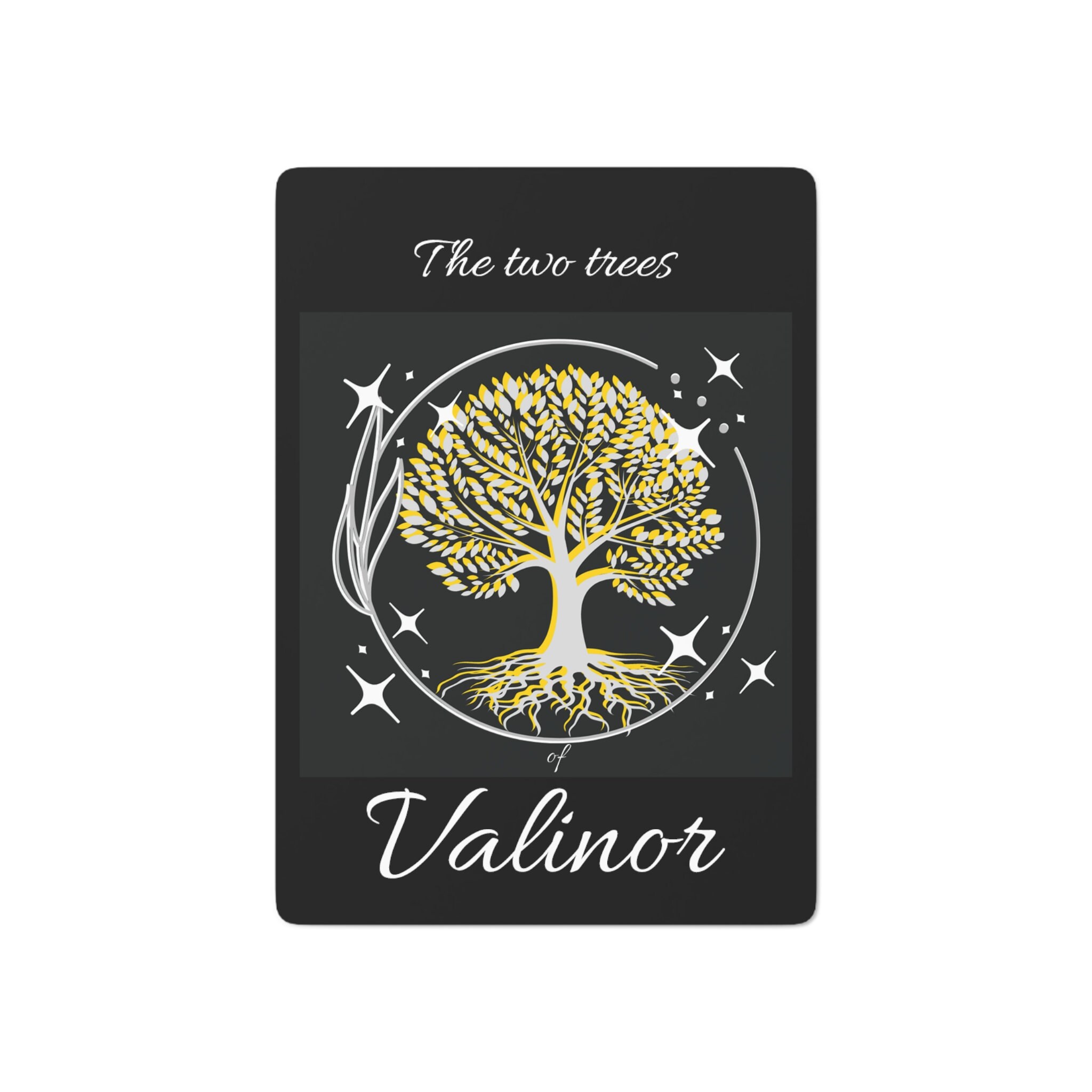 Scfx Poker Cards J.R.R. Tolkien Fan Art valinor - Etsy