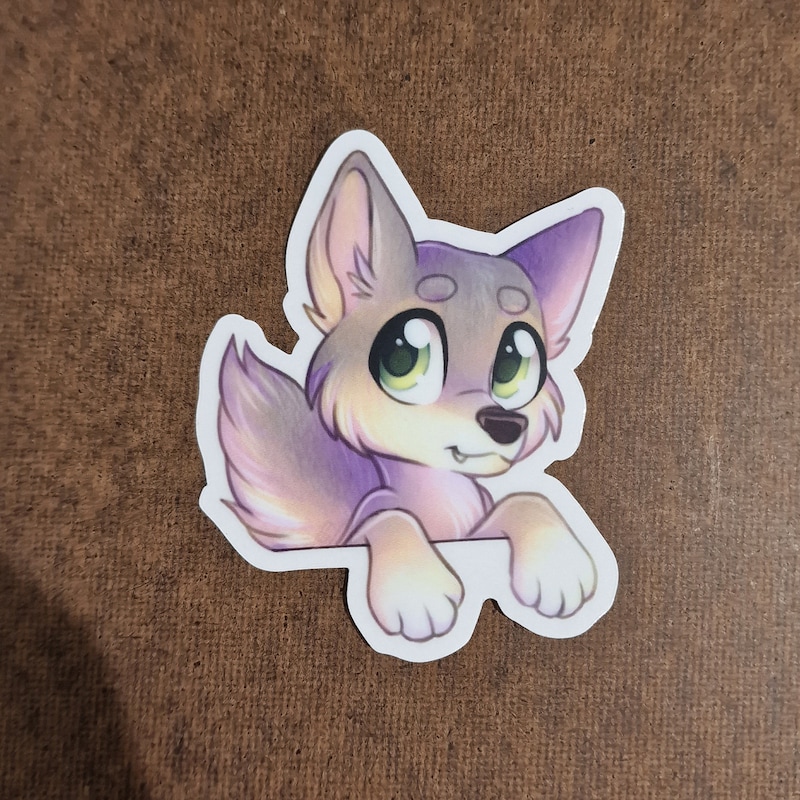 Furry Stickers - Etsy