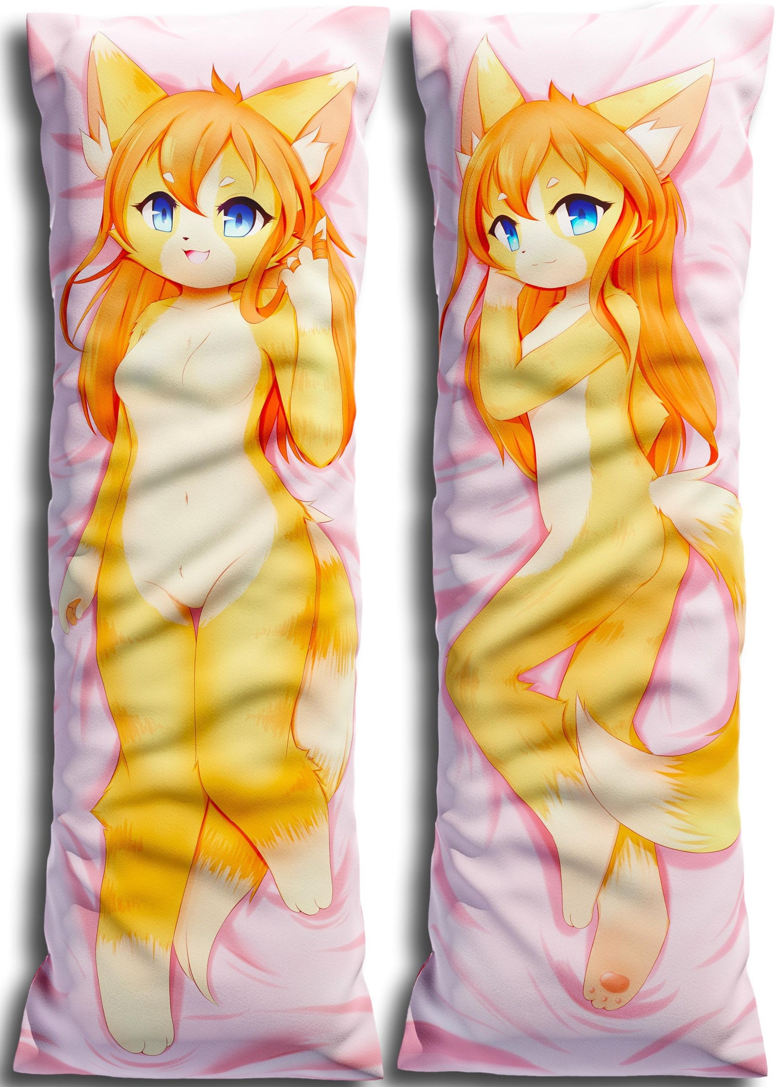 Daki Sinthia Art by Quốc Anh Phùng the Cat Dakimakura Furry Body Pillow Cover - Etsy