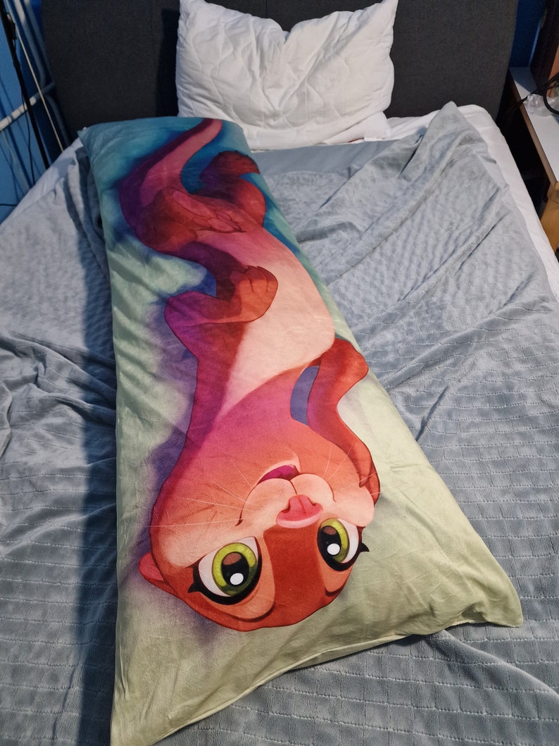 Daki Kelpily the Otter Cute Anthro Otter Girl Dakimakura Sea Creature ...