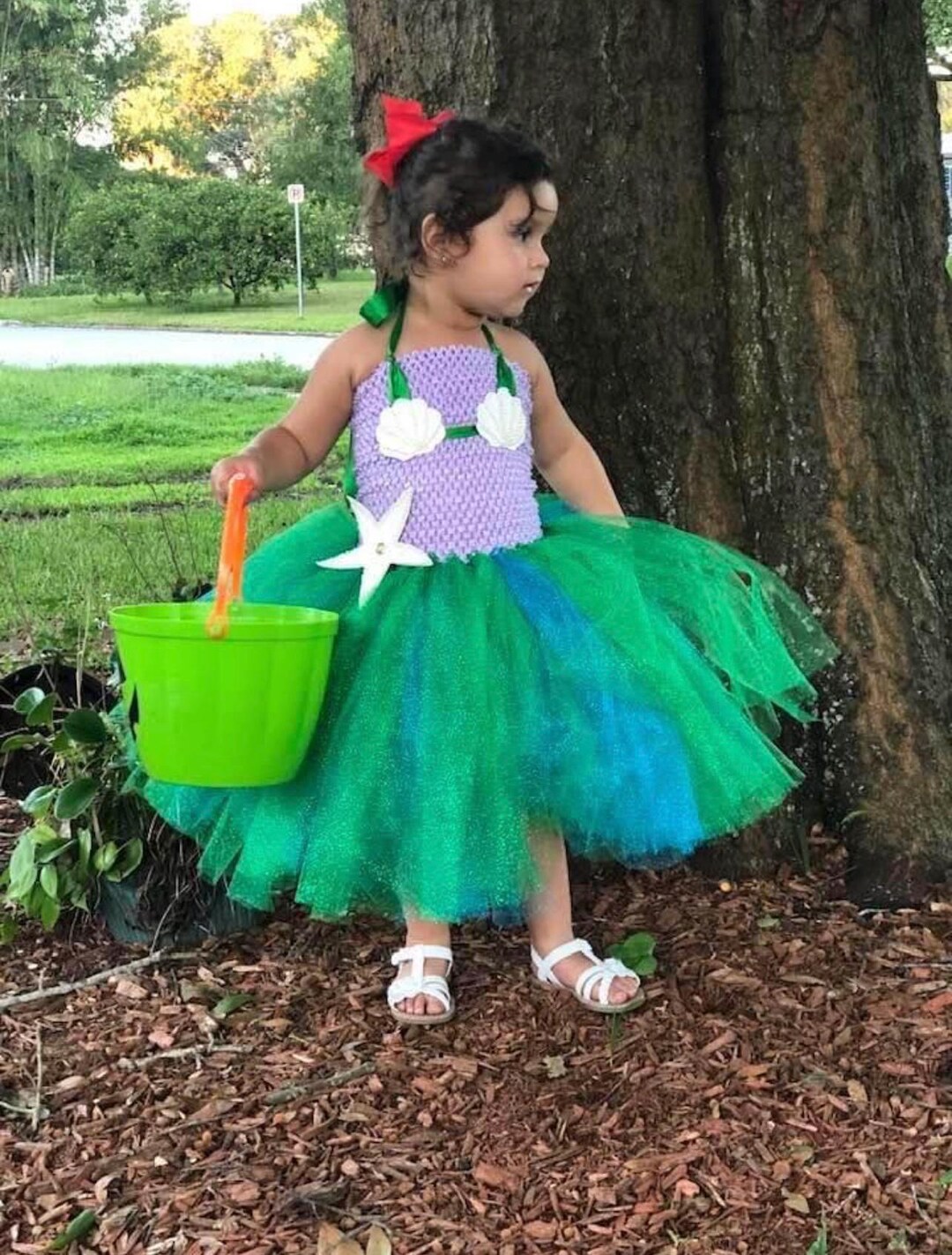 Purple Mermaid Costume, Girls Costume, Ariel Mermaid Dress - Etsy