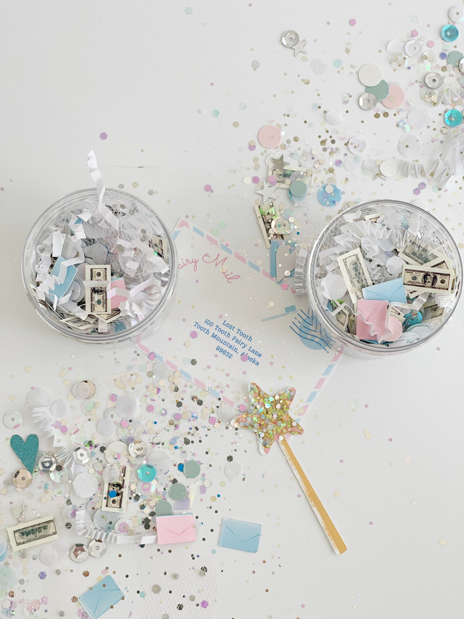 Tooth Fairy Confetti- Tooth Fairy - Tooth Fairy Magic - Glittery ...