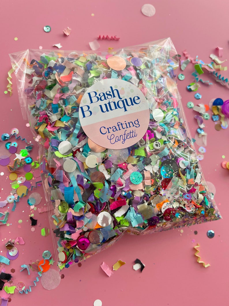 Confetti - Craft Confetti - Bulk Confetti - Rainbow Confetti - DIY ...