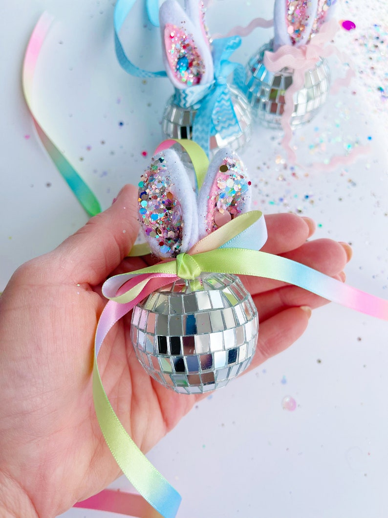 Confetti Disco Bunnies - Easter Basket Ideas - Easter Gift - Disco ...