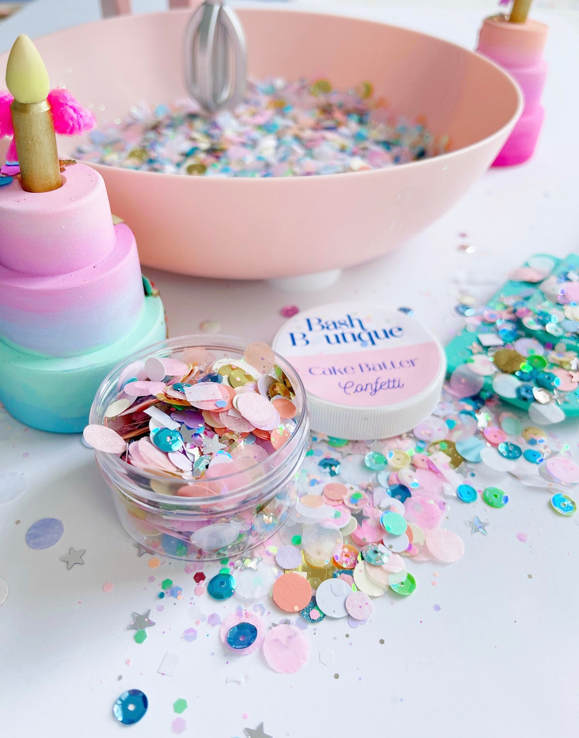 Cake Batter Confetti - Birthday Confetti - Birthday Party Confetti ...