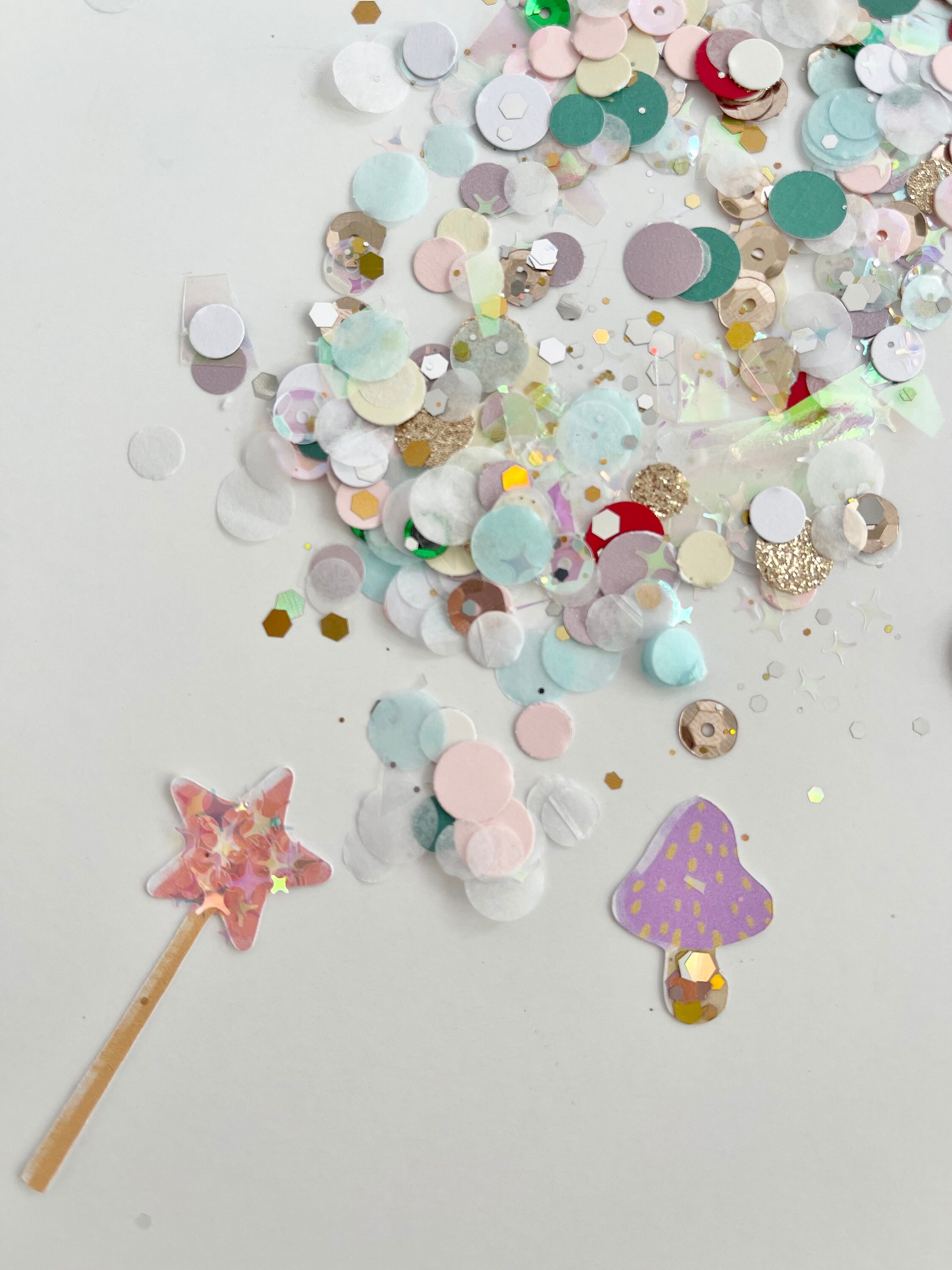 Secret of the Wings Confetti Fairy Confetti Butterfly Confetti Pastel ...