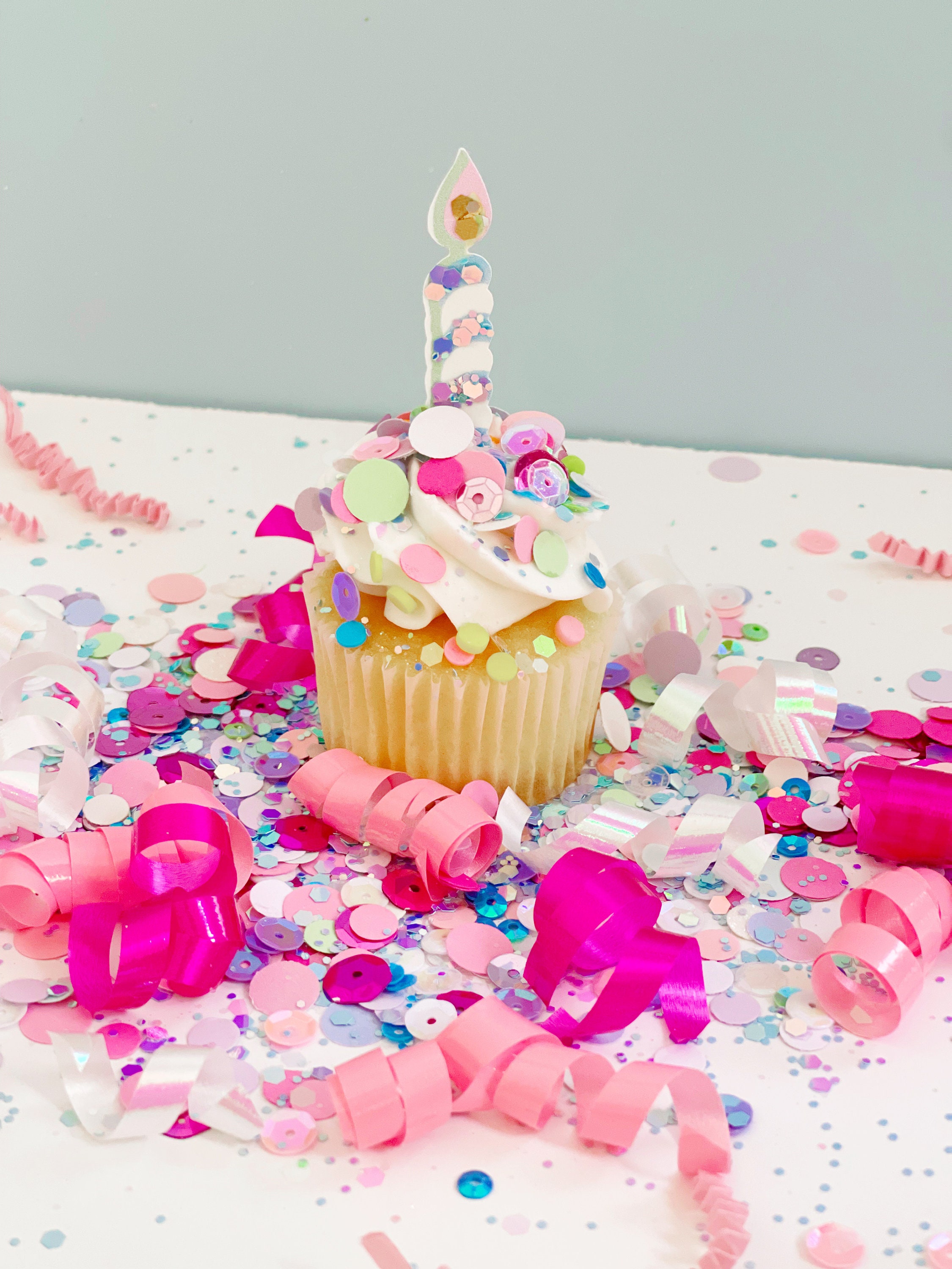 Birthday Confetti - Cake My Day Confetti - Pink Confetti - Birthday ...