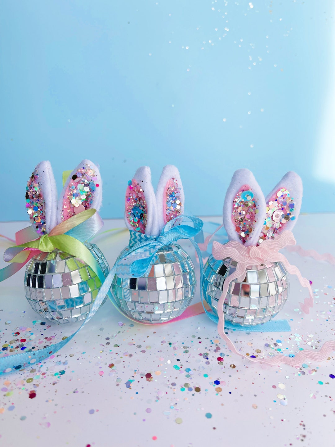 Confetti Disco Bunnies - Easter Basket Ideas - Easter Gift - Disco ...