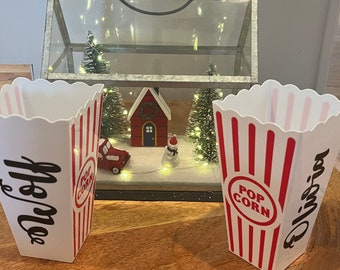 Personalized Popcorn Bucket - Etsy