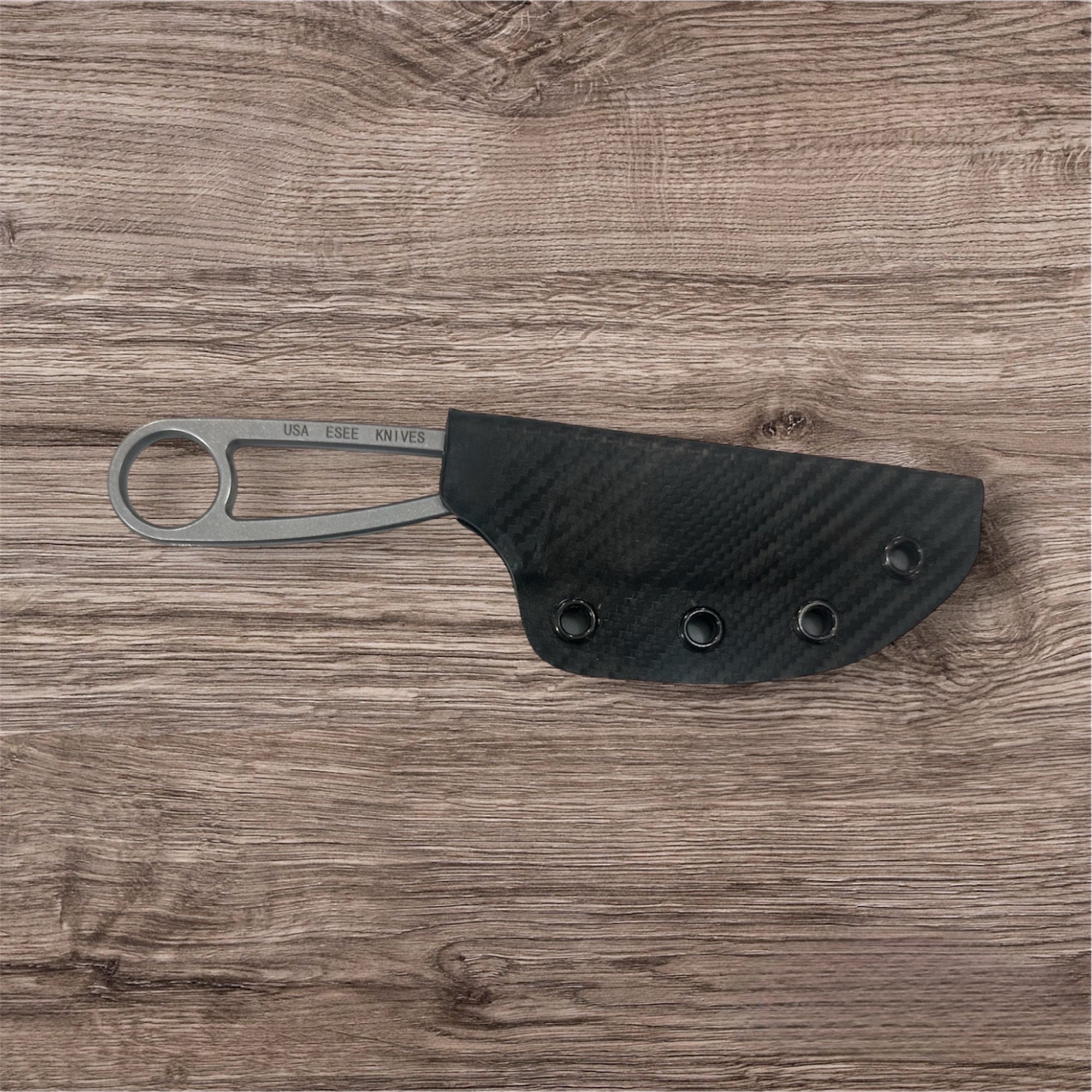 Custom Kydex Sheath for ESEE Izula Knife | Durable Molded Knife Holder ...
