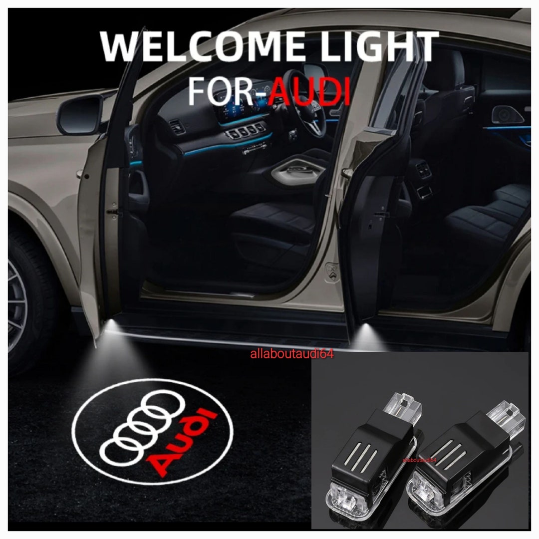 Audi Logo Puddle Courtesy Led Lights OEM Replacement 1 Pair A1 A3 A4 A5 ...