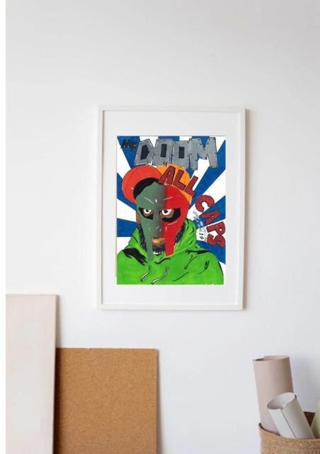Printable Décor Wall Art MF DOOM Print Instant Digital Download - Etsy