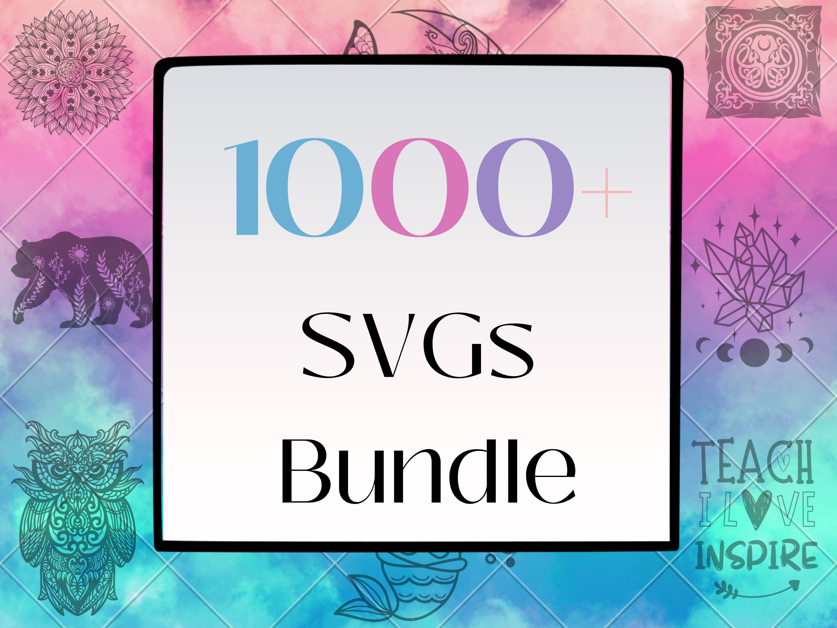 1000+ SVG Bundle- Limited Time Offer 1000+ Svgs - Etsy