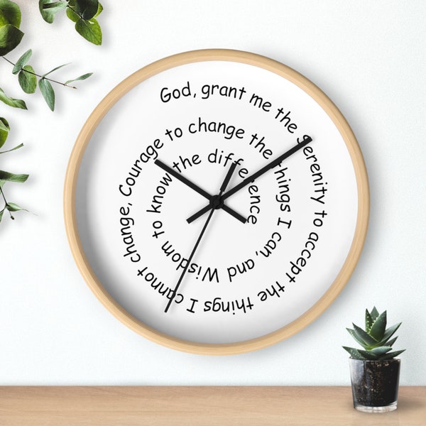 12 Step Clock - Etsy