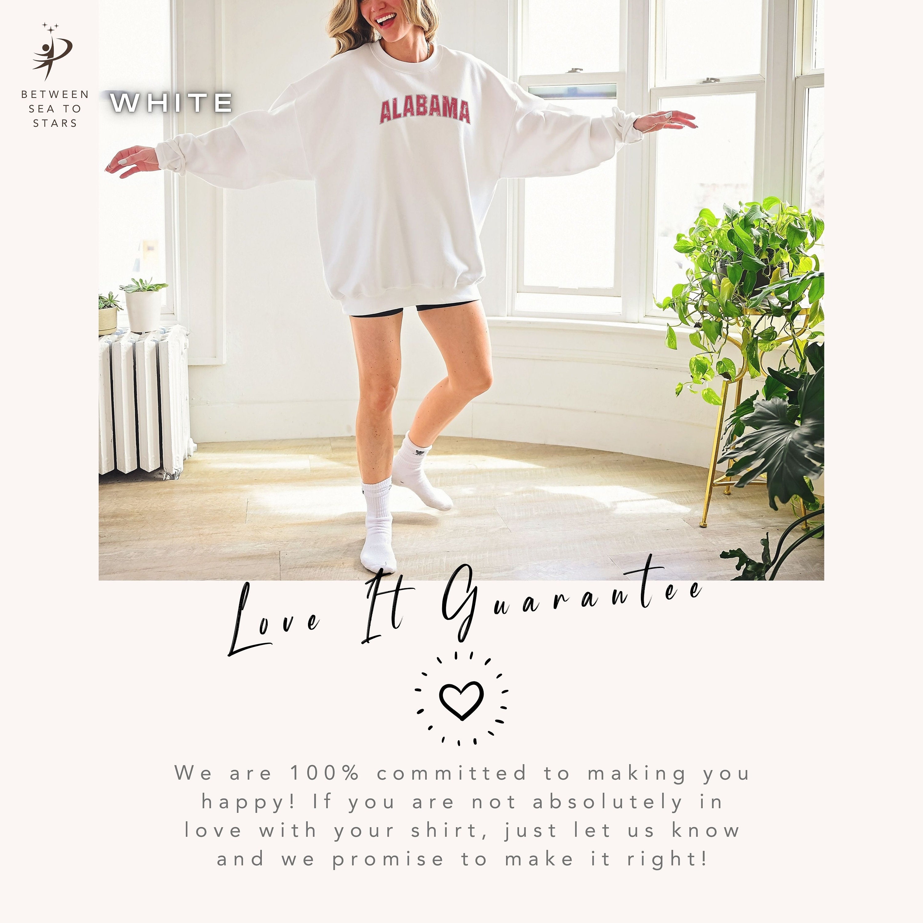 Distressed Collegiate Alabama Sweatshirt, Trendy Retro Alabama Crewneck ...