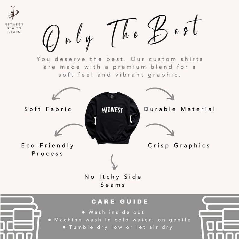 Cute Midwest Sweatshirt, Cozy Midwest Shirt, Nice Trendy Midwestern ...