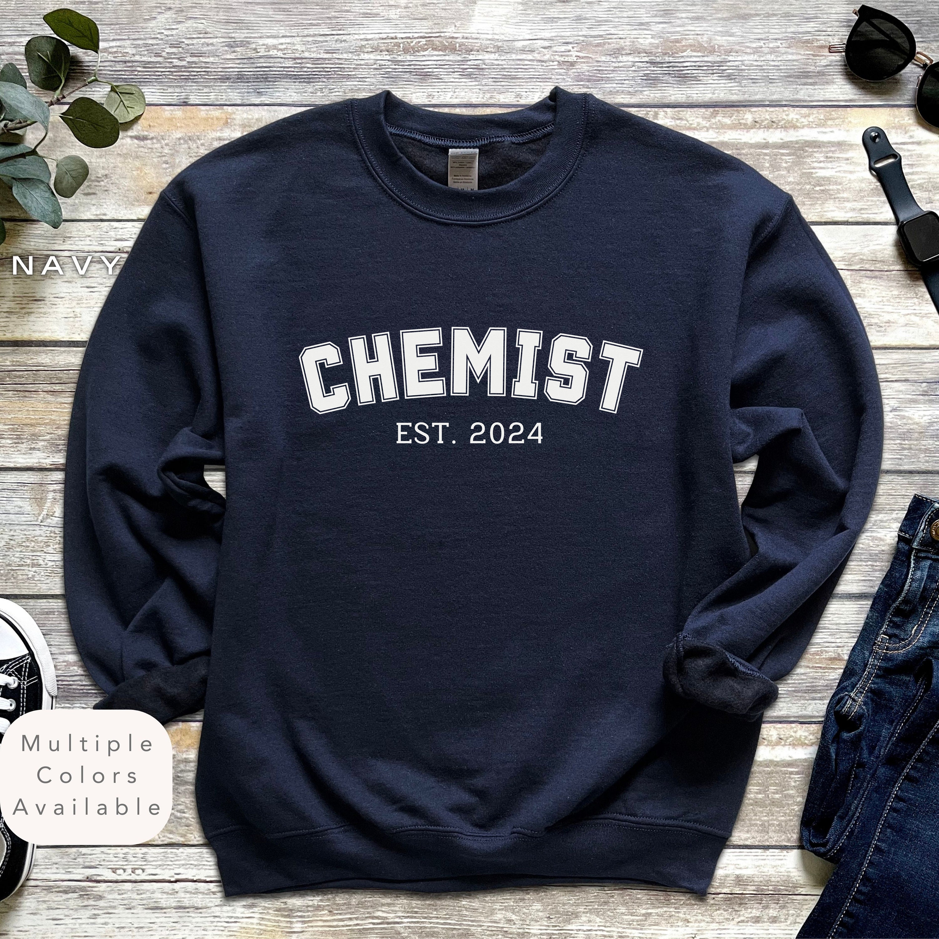 New Pharmacist Shirt 2024, Future Chemist Sweatshirt, Science Student ...