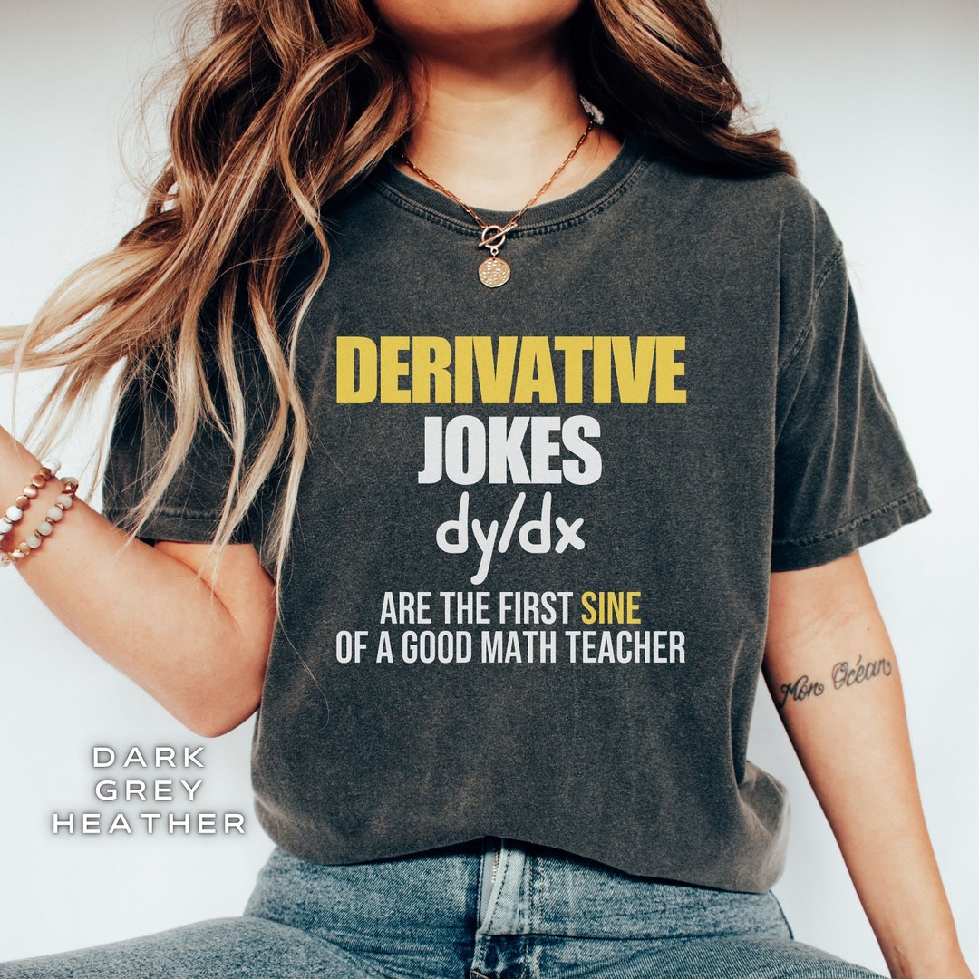 Funny Math Teacher Shirt With Puns, Math Teacher Gift Tshirt, Math Pun ...