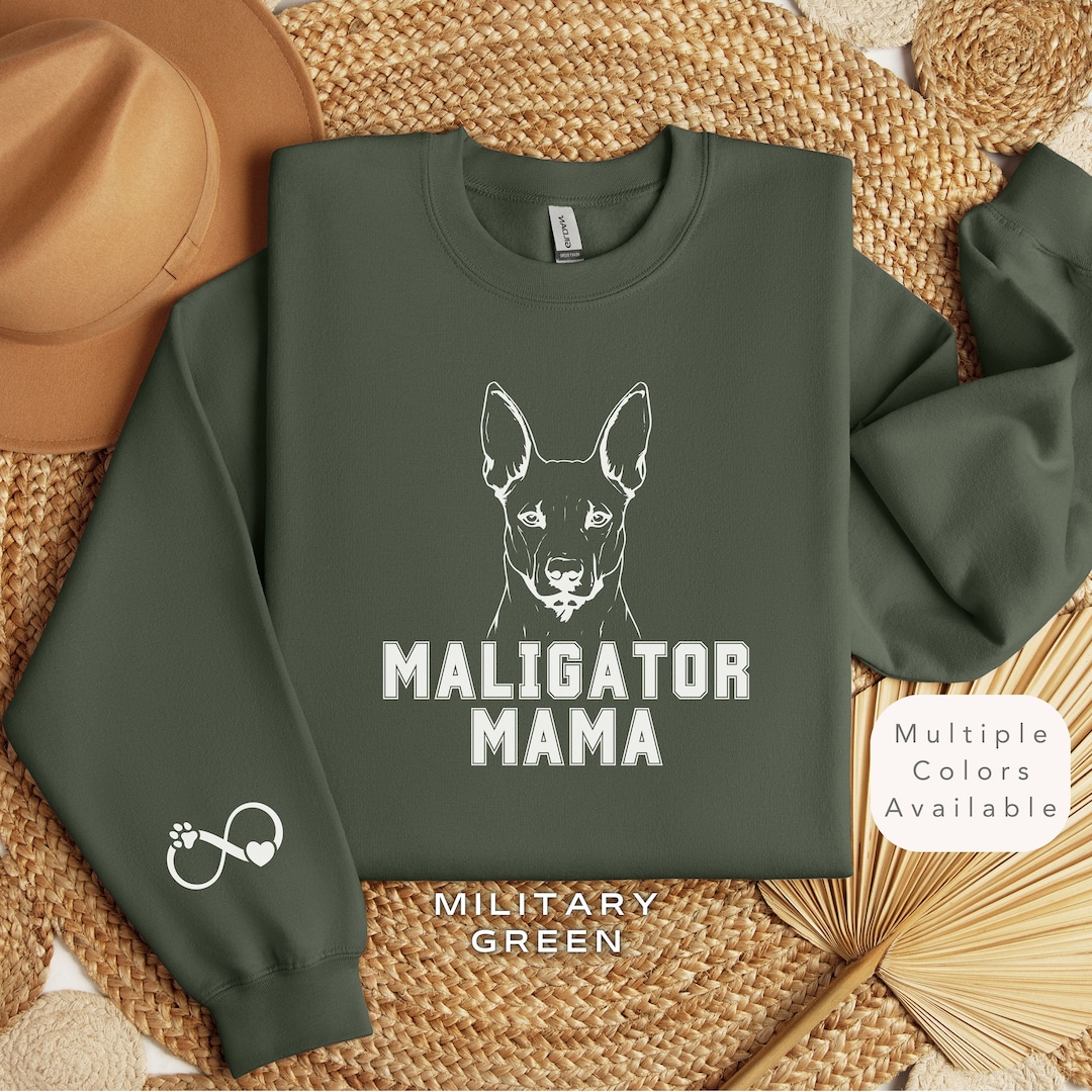 Comfy Belgian Malinois Shirt, Maligator Mama Sweatshirt, Mali Mom Gift ...