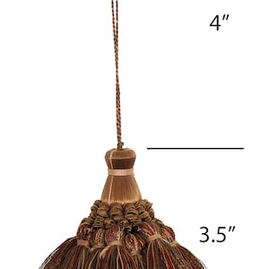 Handmade Vintage Style 3.5" Key Tassel Used to Embellish or Decorate ...
