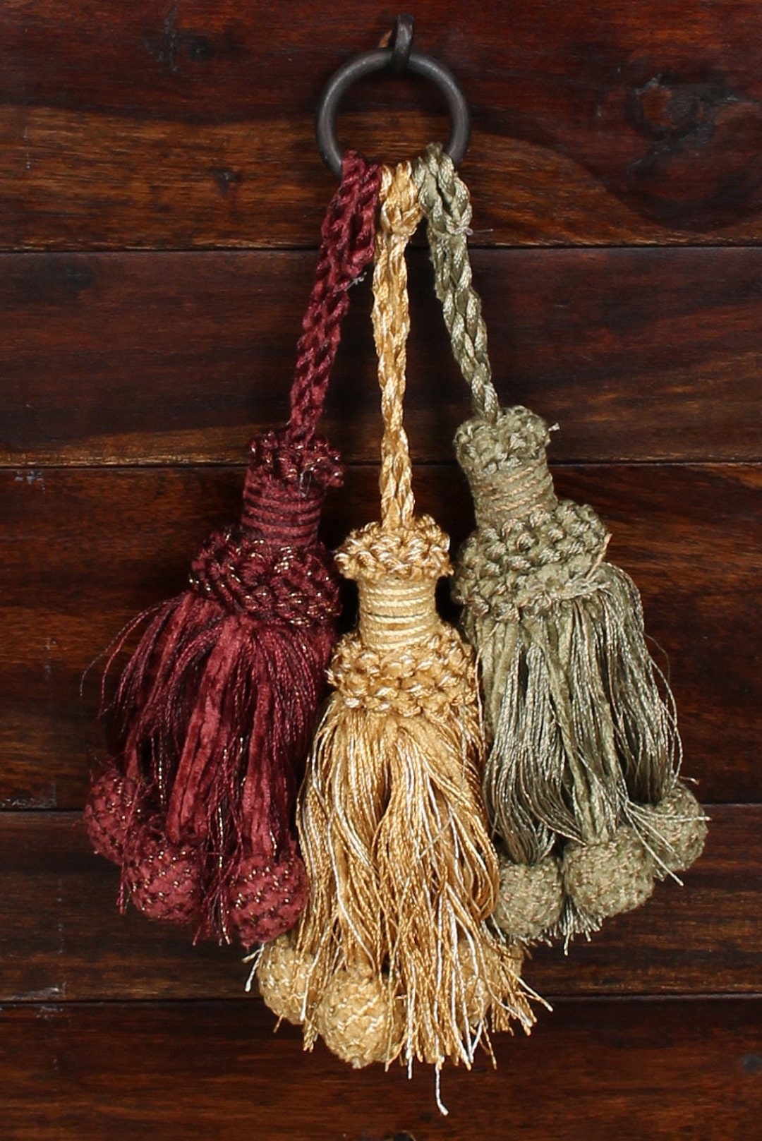 Handmade Vintage Style 4" Key Tassel Used to Embellish or Decorate ...