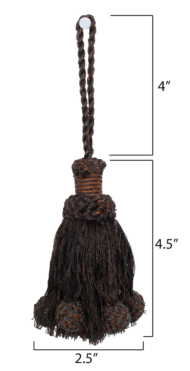 Handmade Vintage Style 4" Key Tassel Used to Embellish or Decorate ...