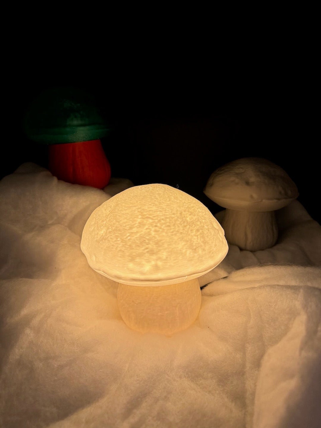 Realistic Mushroom Lamp | Fungus Light | Nature Decor | Fungi ...