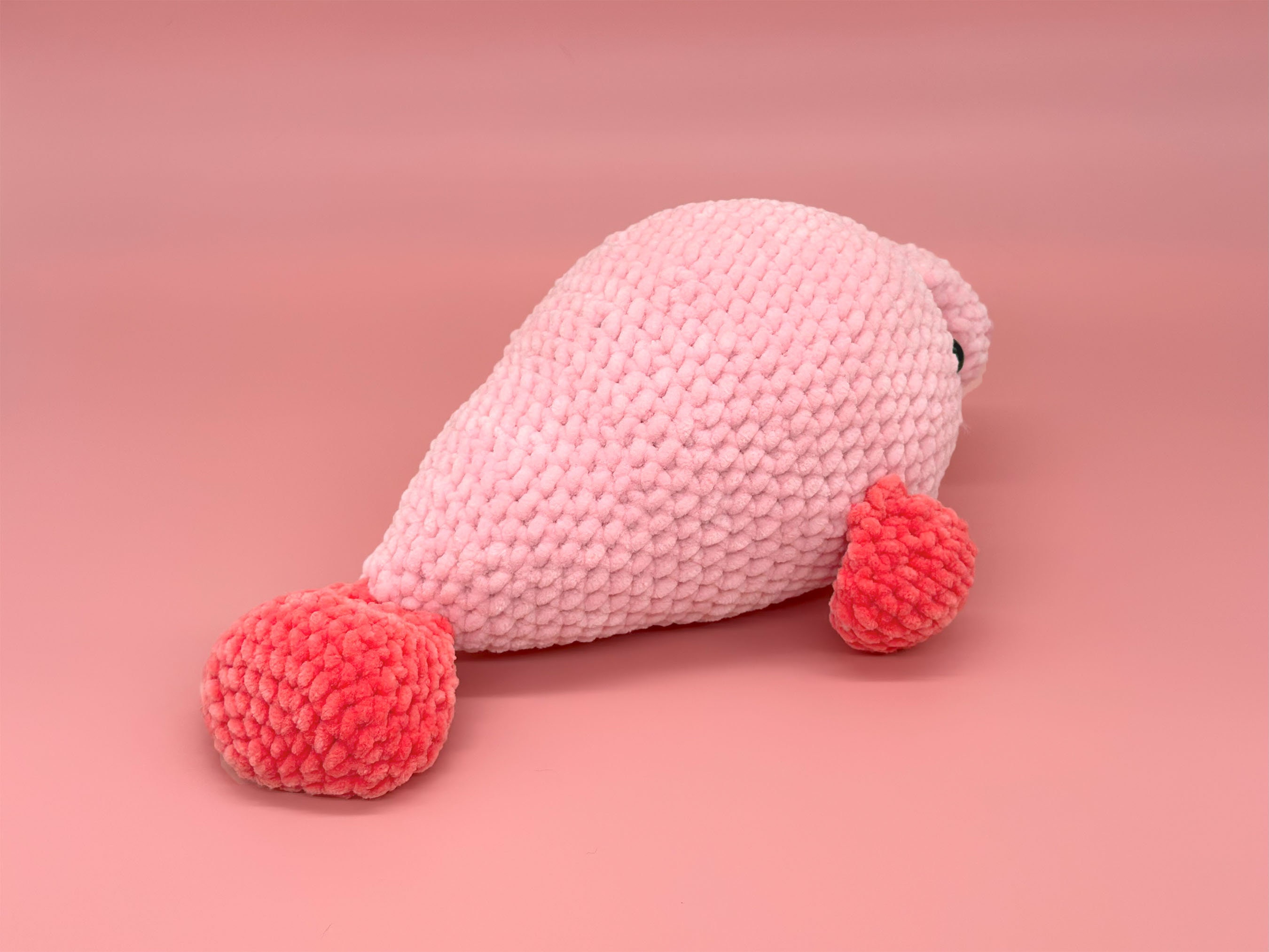 Plush Blobfish Crochet Pattern Bentley the Blobfish Amigurumi - Etsy