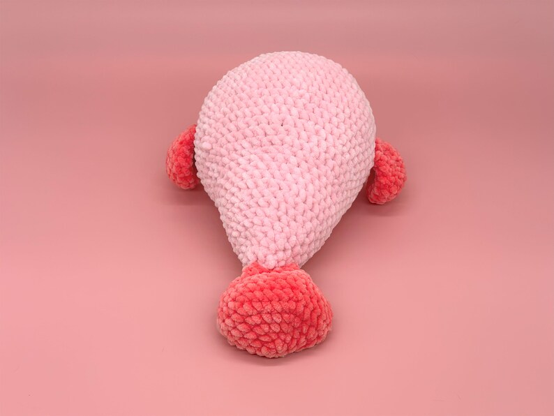 Plush Blobfish Crochet Pattern Bentley the Blobfish Amigurumi - Etsy