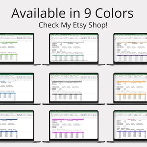 Monthly Timesheet Template for Microsoft Excel & Google Sheets orange Track Hours Worked Dynamic ...