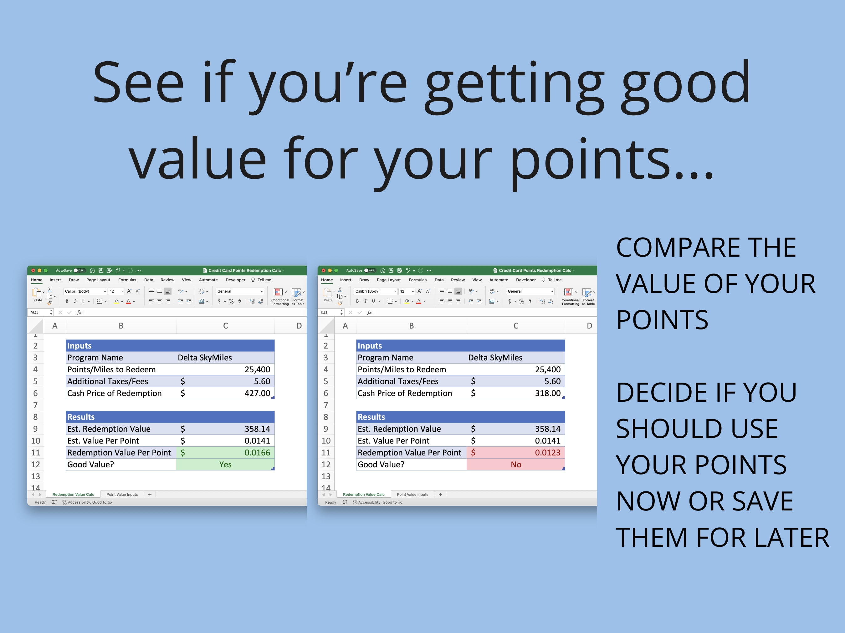 Credit Card Points Tracker, Transfer Partner Calc, Redemption Calc ...