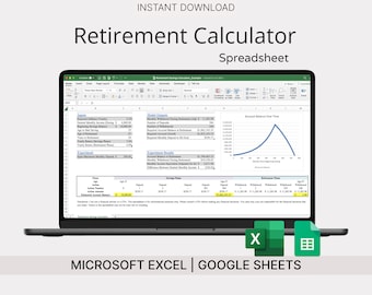 Ultimate FIRE Retirement Planner and Tracker Spreadsheet for Microsoft Excel - Etsy