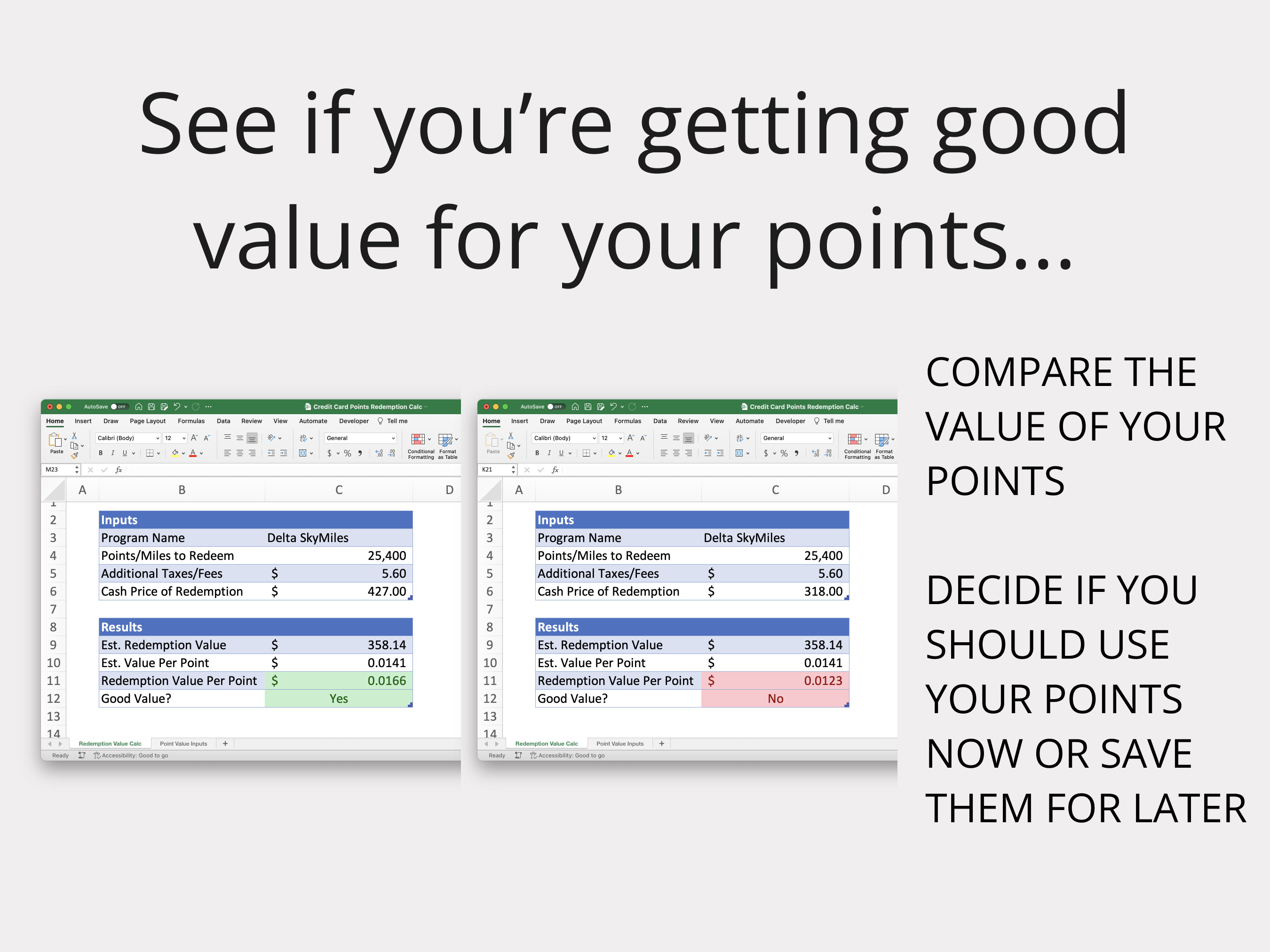 Credit Card Points Tracker, Transfer Partner Calc, Redemption Calc ...