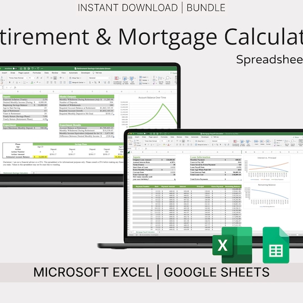 Monthly Timesheet Template for Microsoft Excel & Google Sheets blue ...