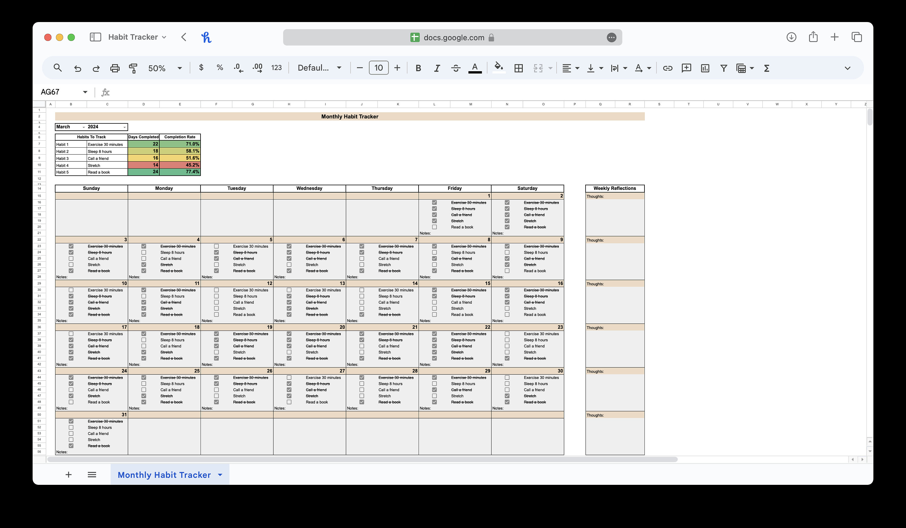 Custom Spreadsheet for Google Sheets or Microsoft Excel - Personalized ...