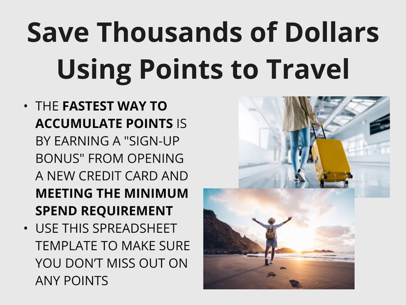 Credit Card Minimum Spend Requirement Tracker - Credit Card Points ...