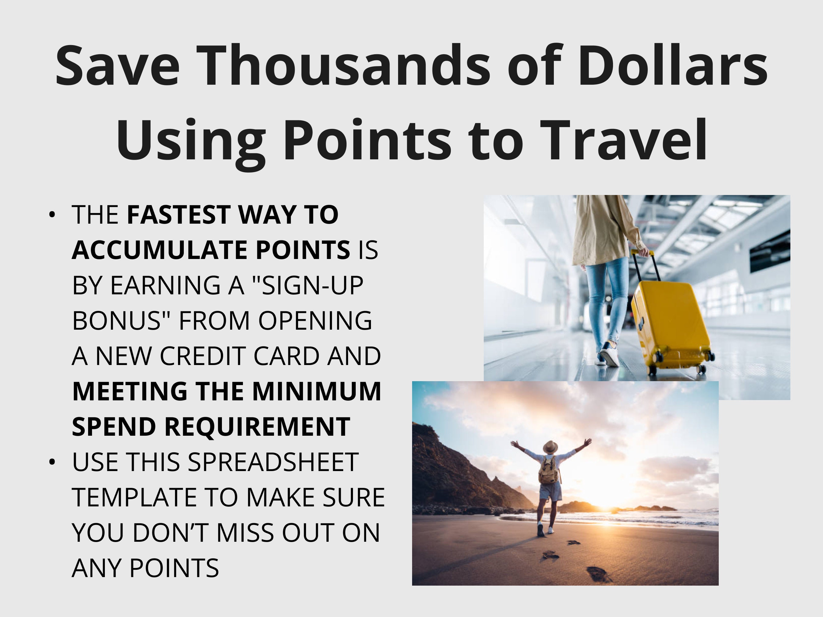 Credit Card Minimum Spend Requirement Tracker - Credit Card Points ...