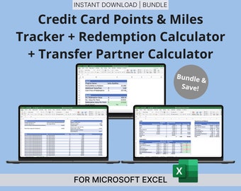 Credit Card Points Tracker, Transfer Partner Calc, Redemption Calc ...