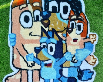 Watermelon Bluey Rug - Etsy