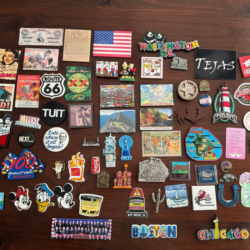 Usa Fridge Magnet Souvenir - Etsy