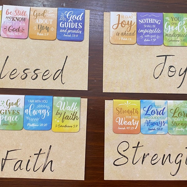 Bible Verse Magnet - Etsy
