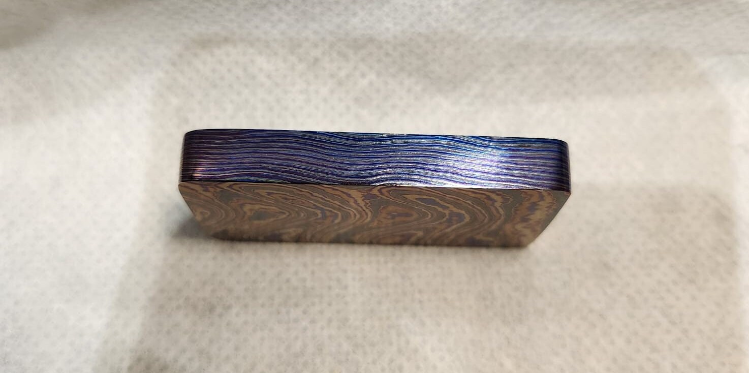 Zircuti Timascus Ingot Worrystone! - Etsy