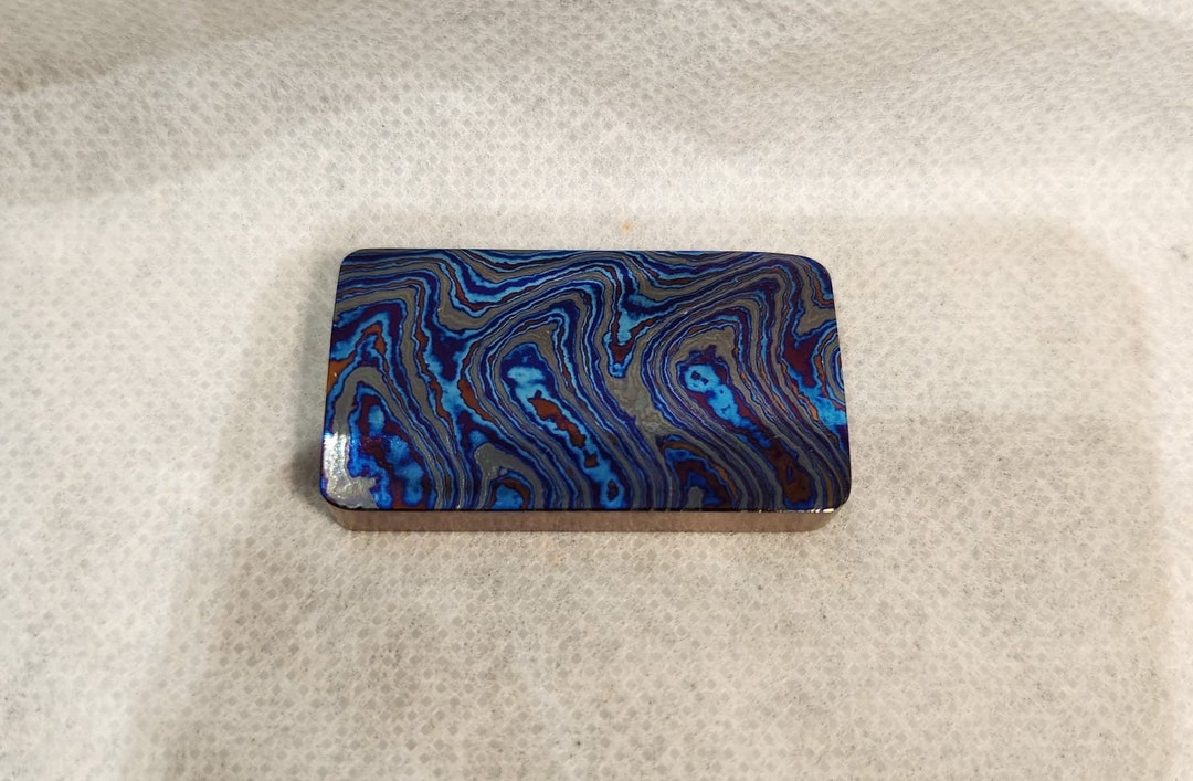 Zircuti Timascus Ingot Worrystone! - Etsy