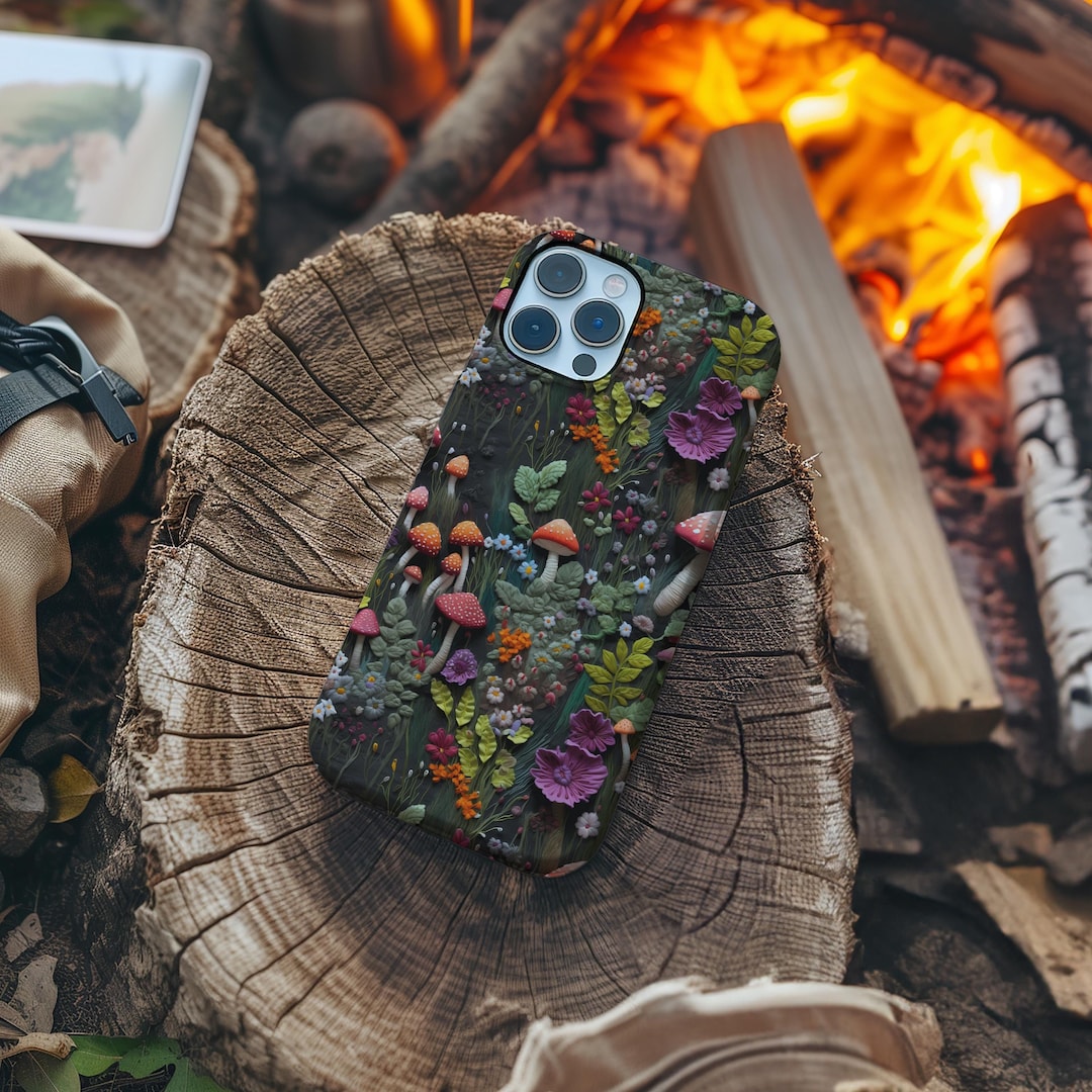 Whimsigoth Mushroom Forest Tough Case for iPhone 16 Plus Pro Max ...