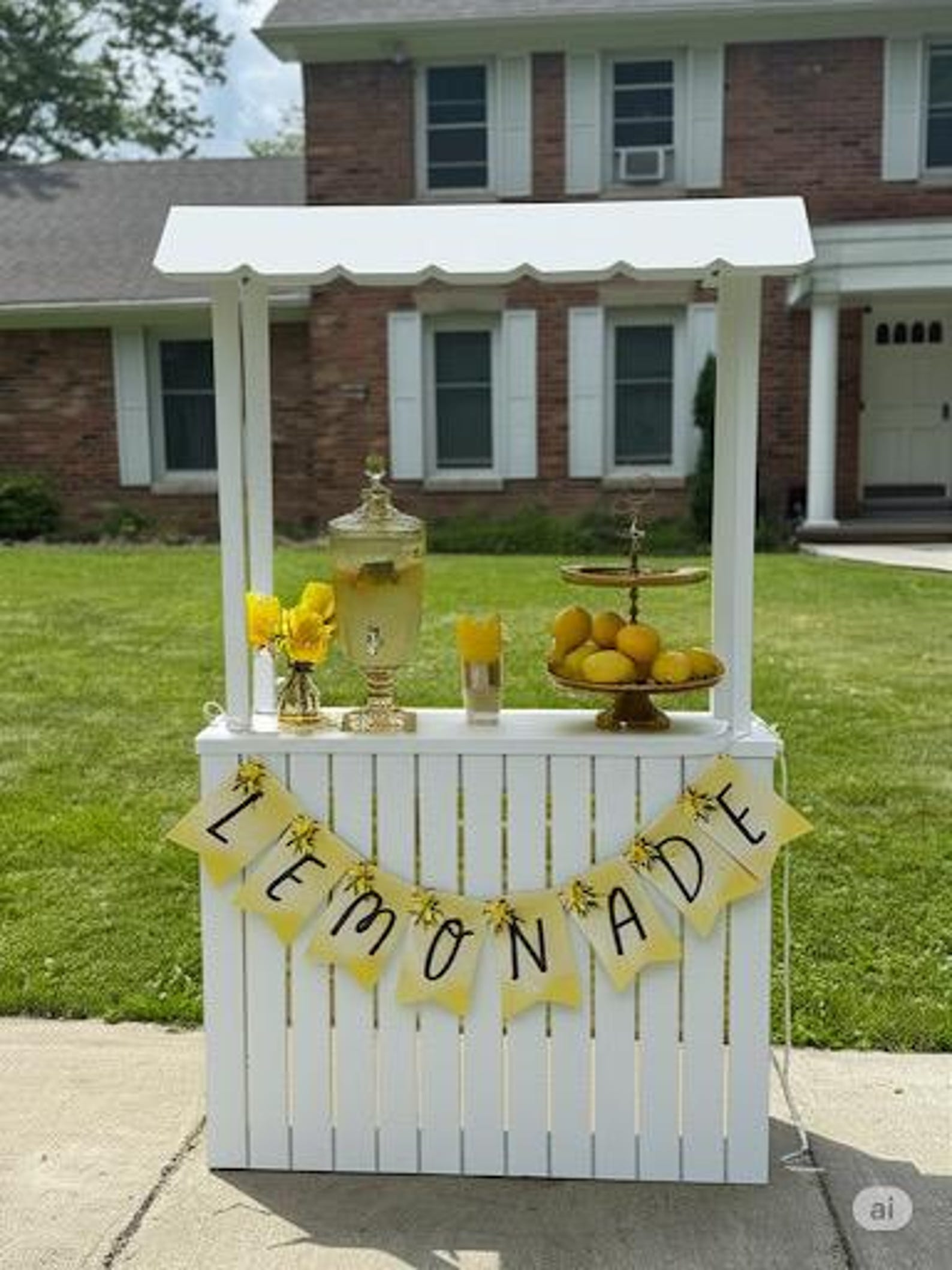 Kids Lemonade Stand - Etsy
