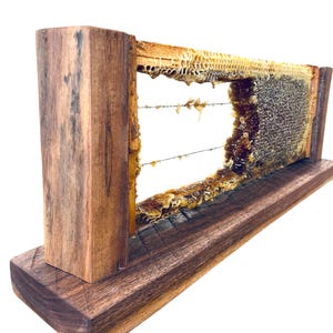 A Elegant Wooden Honeycomb Display Stand - Etsy
