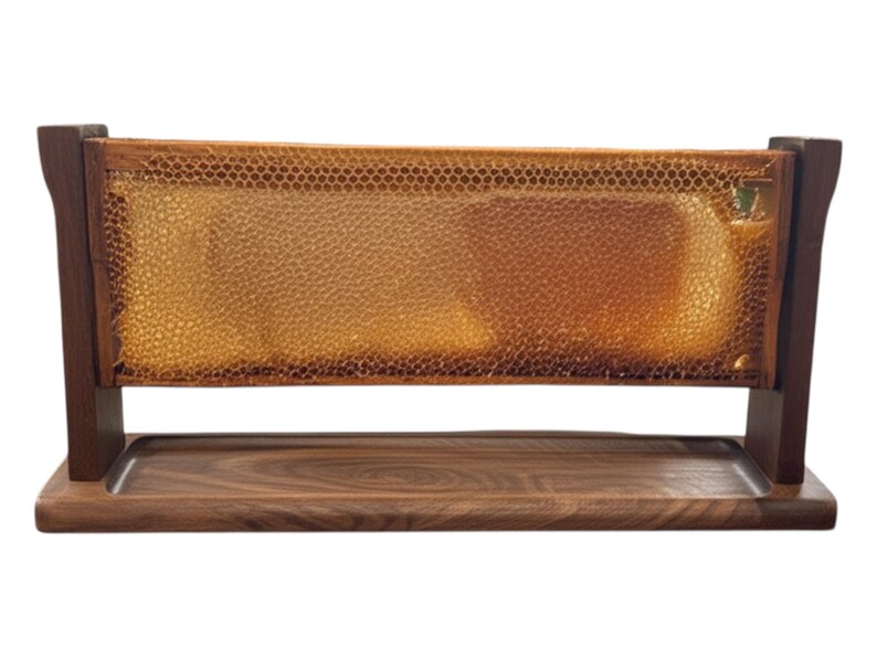 A Elegant Wooden Honeycomb Display Stand - Etsy