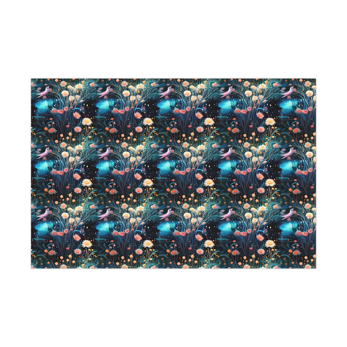 Cottagecore Deco Wrapping Paper Rolls Nature Gift Wrap Nature Wrapping ...